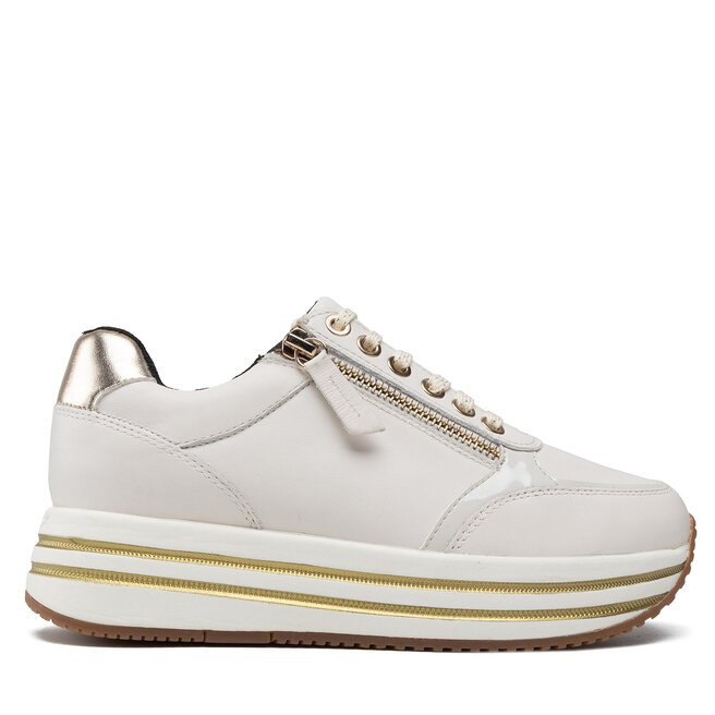 Sneakers Geox D Kency A D16QHA 085BN C1Q2L Bianco | escarpe.it