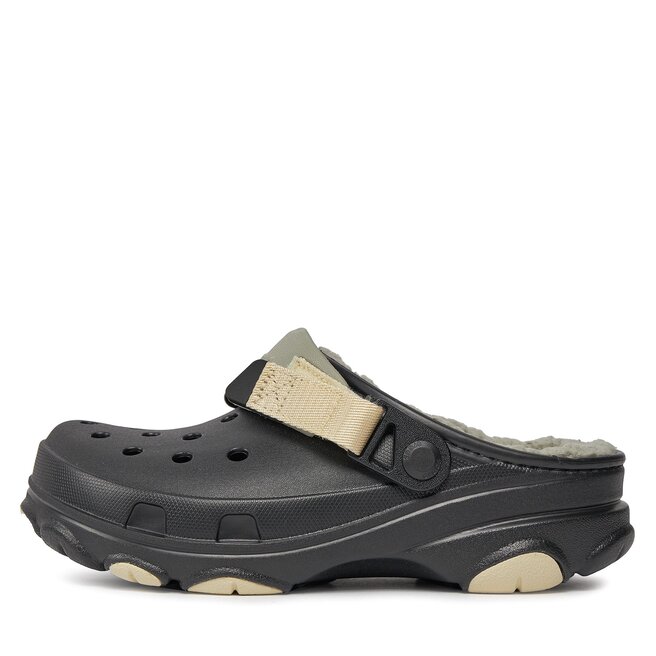 Klapki Crocs Crocs All Terain Lined Clog 207936 Black 001 | eobuwie.com.pl