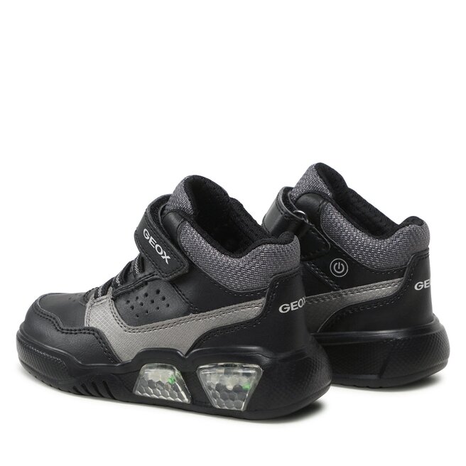 Sneakersy Geox J Illuminus Boy J36GVB 05411 C0005 M Black/Dk Grey ...