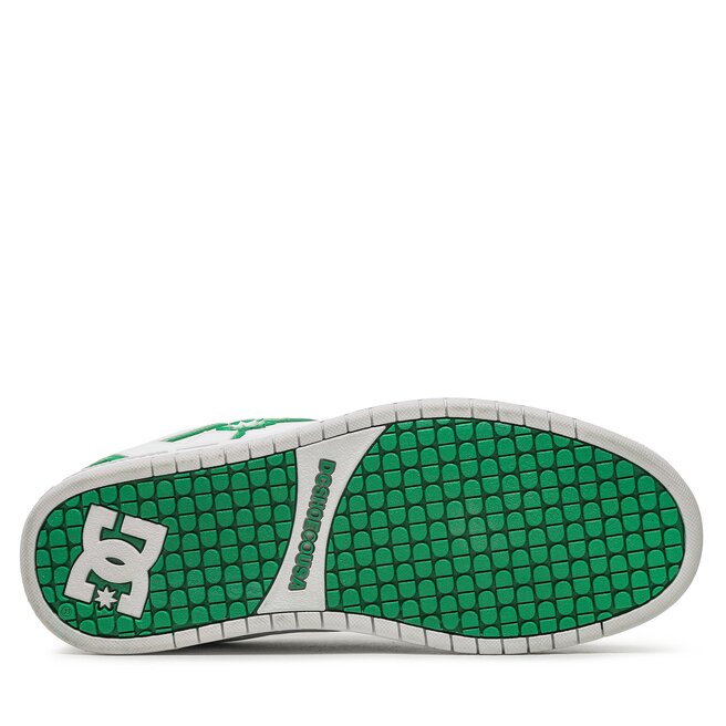 Sneakers DC Court Graffik 300529 White/White/Green(Wg4) | eschuhe.de