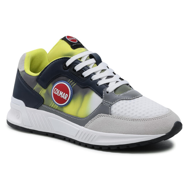 Sneakers Colmar Dalton Dye 071 Navy/Dust Lime/White | eschuhe.de