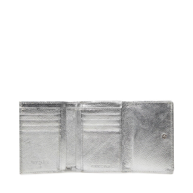 Duży Portfel Damski Patrizia Pepe CQ7081/L001-S298 Srebrny | eobuwie.com.pl