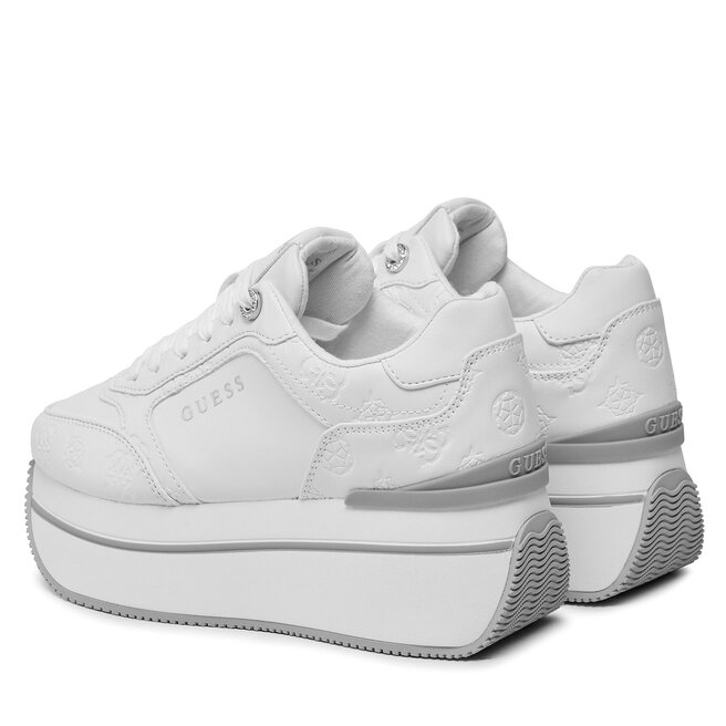 Sneakersy Guess Camrio FLPCAM FAL12 Biały | eobuwie.com.pl