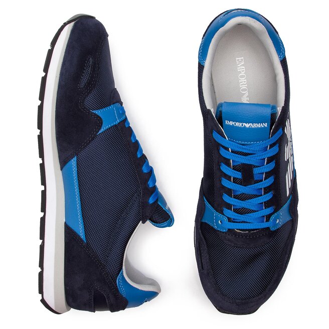 Sneakers Emporio Armani X4X215 XL198 A584 Blu scuro | escarpe.it