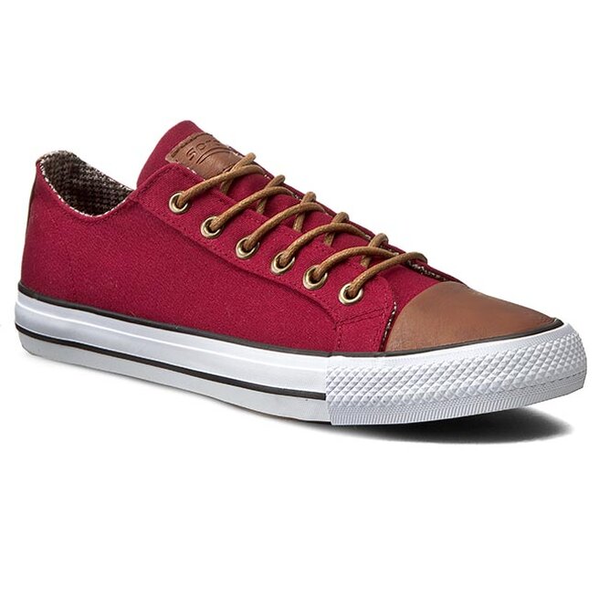 Tenisówki Sprandi MP40-801JZ Bordowy | eobuwie.com.pl