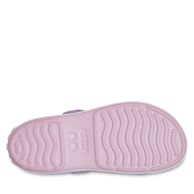 Sandały Crocs Crocband Cruiser Sandal T Kids 209424 Różowy | eobuwie.com.pl