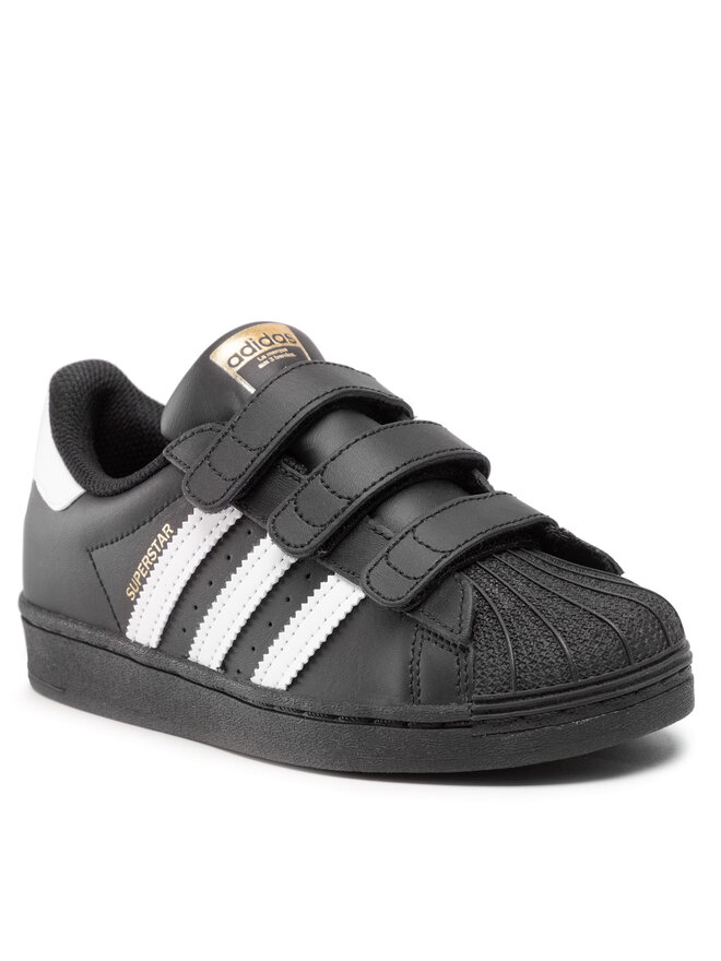 Sneakersy adidas Superstar Cf C EF4840 Czarny | eobuwie.com.pl