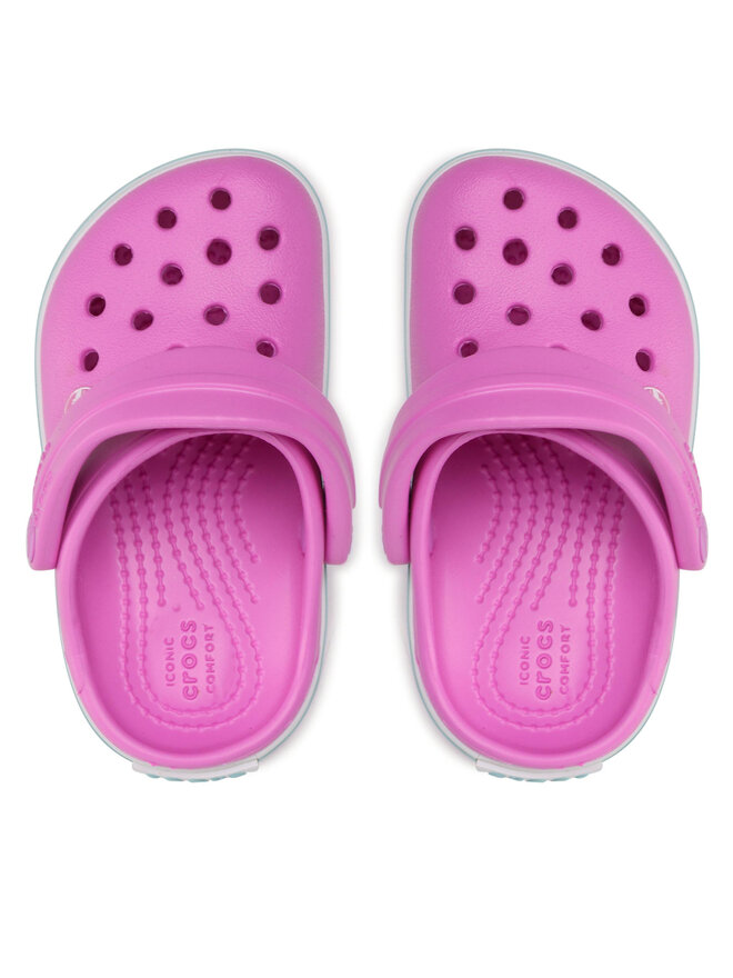 Pantoletten Crocs Crocband Clog T 207005 Rosa | eschuhe.de