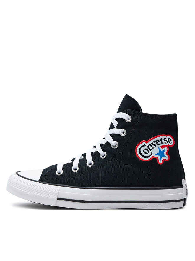 Teniși Converse Chuck Taylor All Star Stickers A06313C Negru | epantofi.ro