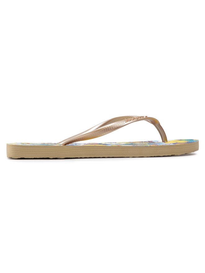 Chancletas Desigual Tropicuban 21SSHP09 Beis | zapatos.es