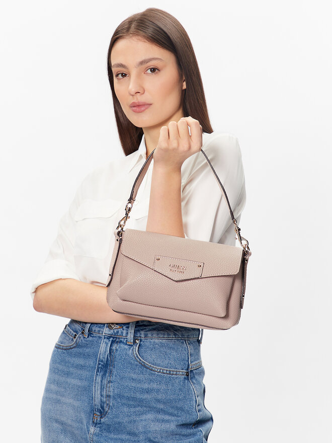 Geantă Guess Flap Shoulder Bag HWEVG8 39019 Roz | epantofi.ro