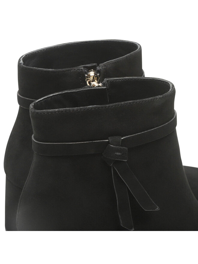 Stiefeletten Kate Spade Knott Mid Boot K9553 Schwarz | eschuhe.de