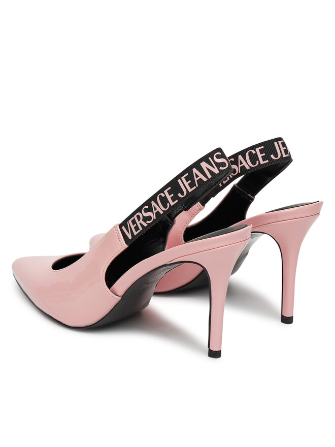 Pantofi cu toc subțire Versace Jeans Couture 78VA3S52 Roz | epantofi.ro