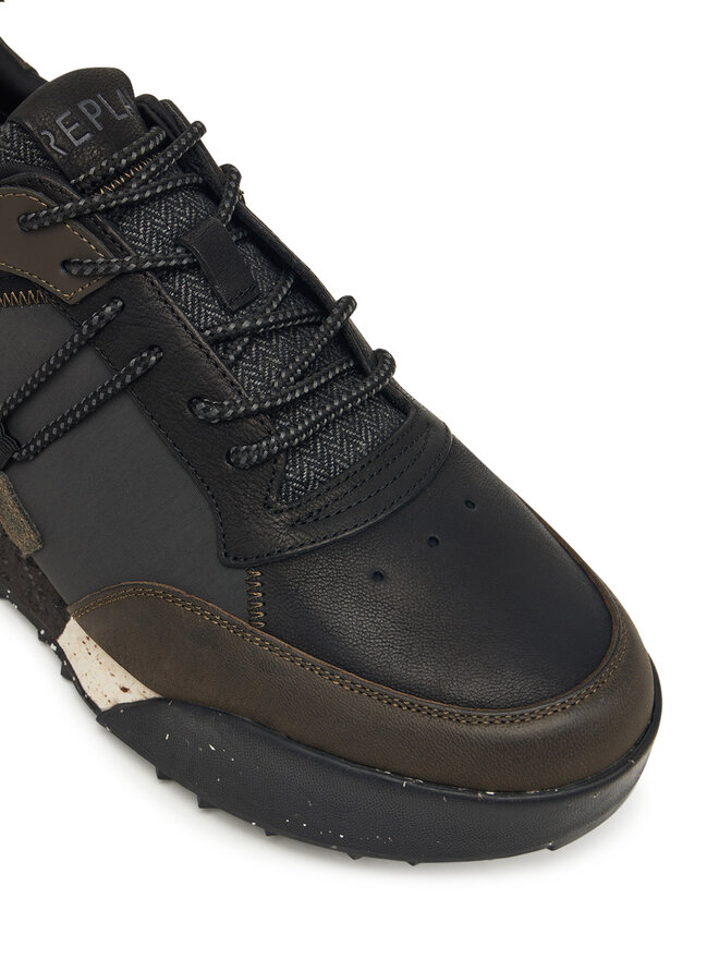 Sneakers REPLAY Field M GMS1P .000.C0064L Schwarz | eschuhe.de