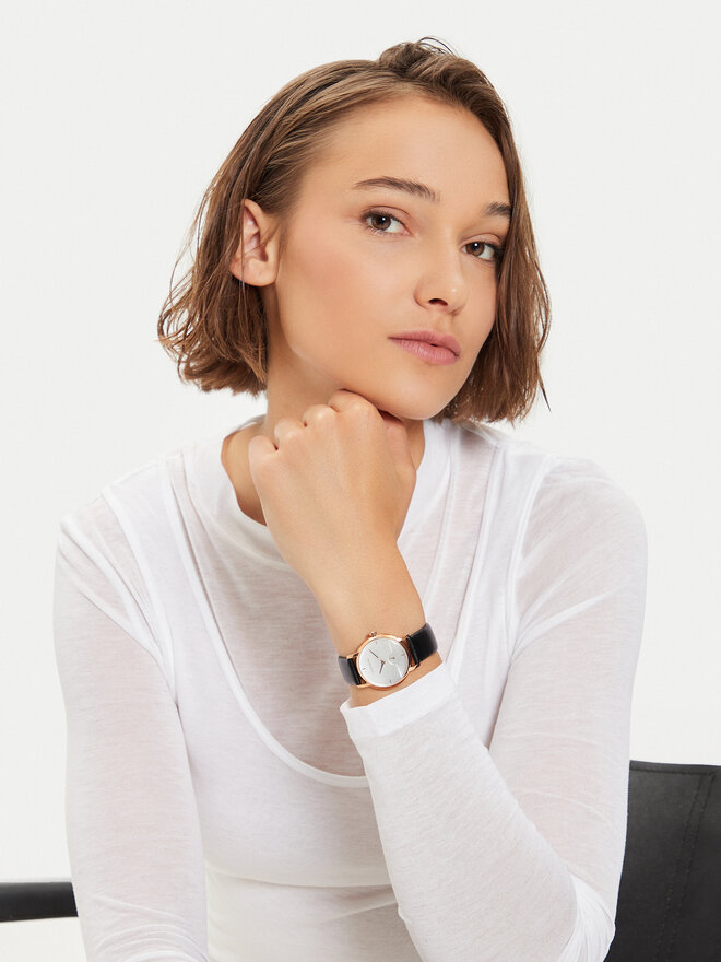 Uhr Calvin Klein Established K9H2Y6C6 Schwarz | eschuhe.de