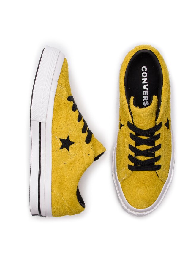 Гуменки Converse One Star Ox 163245C Жълт | obuvki.bg