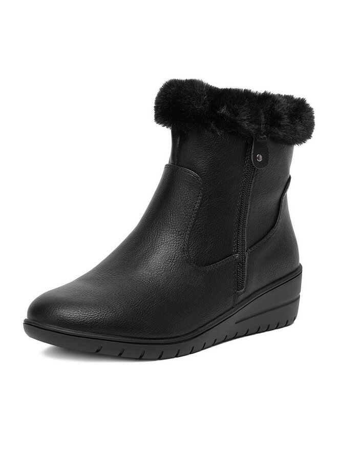 Botki Clara Barson CEO-RE23F677-5 Czarny | eobuwie.com.pl