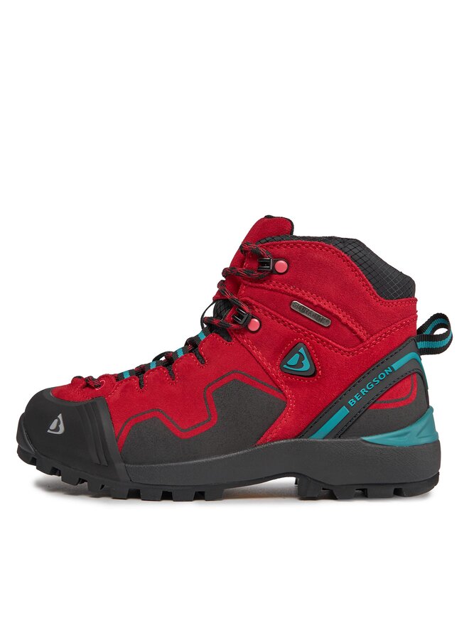 Trekkingschuhe Bergson Nyika Higk Stx Rot | eschuhe.de