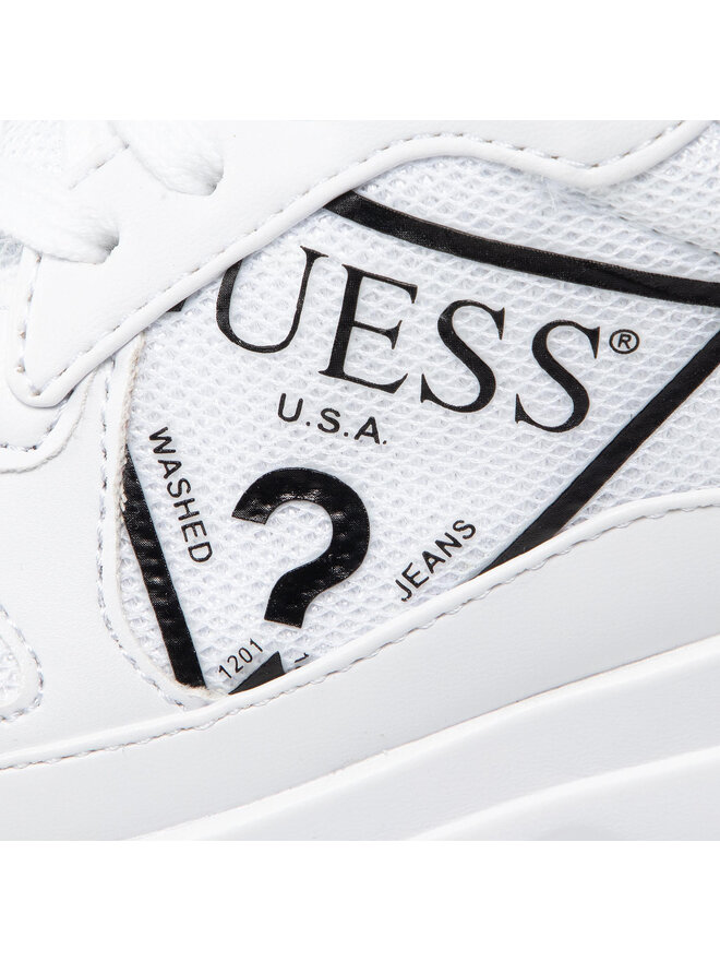 Sneakers Guess Calebb FL7CBB FAB12 Weiß | eschuhe.de
