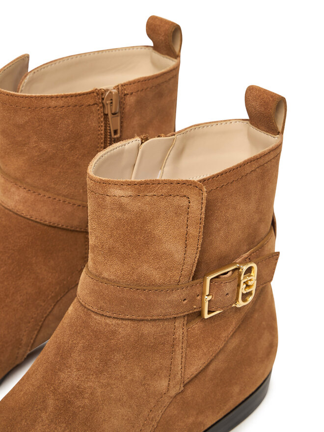 Botki Liu Jo Liz 01 SF5123 PX002 Brązowy | eobuwie.com.pl