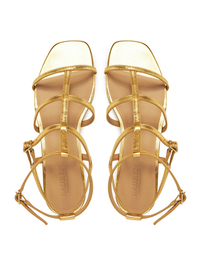 Sandalen LAUREN RALPH LAUREN 802978208001 Goldfarben | eschuhe.de