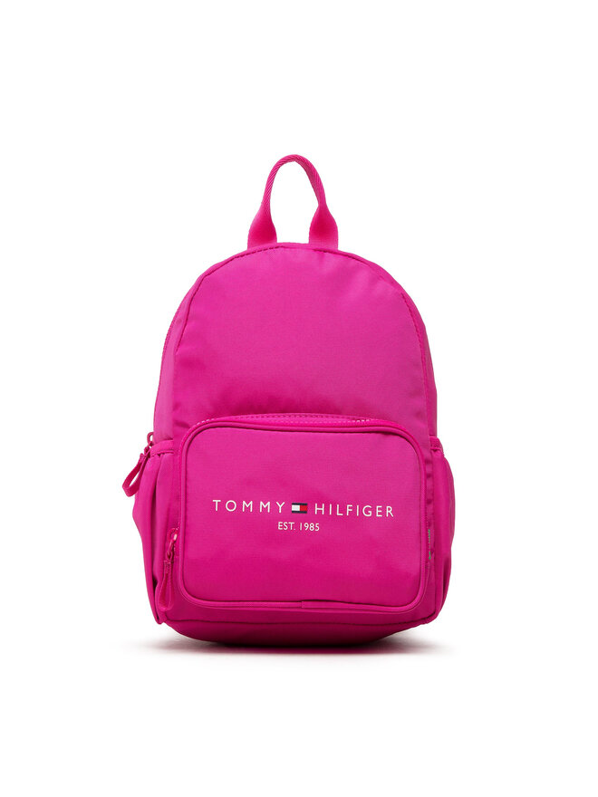 Rucksack Tommy Hilfiger Th Established Mini Backpack AU0AU01521 Rosa eschuhe