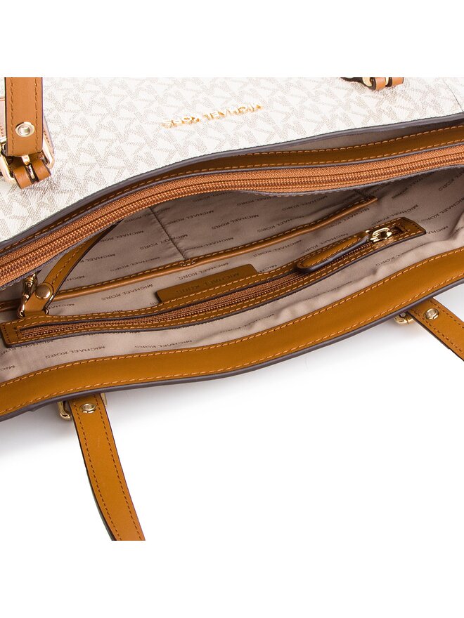 Handtasche MICHAEL Michael Kors Voyager 30T8GV6T4B Beige eschuhe