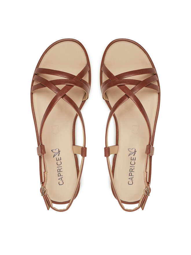 Sandalen Caprice 9-28100-44 Braun | eschuhe.de
