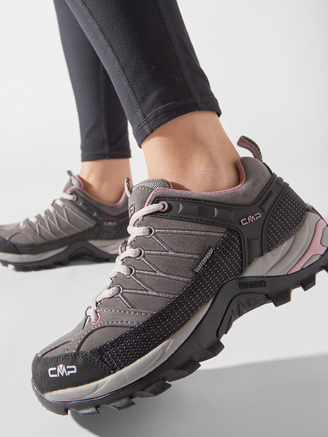 Trekkingschuhe CMP Rigel Low Wmn Trekking Shoes Wp 3Q13246 Grau ...
