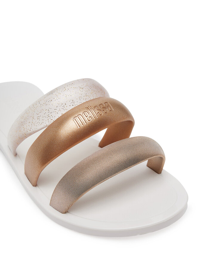 Ciabatte Melissa Melissa Eclipse Slide Ad 35998 Oro | escarpe.it