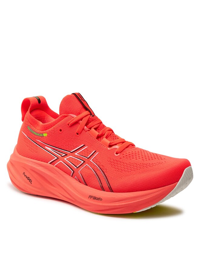 Buty do biegania Asics Gel-Nimbus 26 1011B794 Czerwony | eobuwie.com.pl