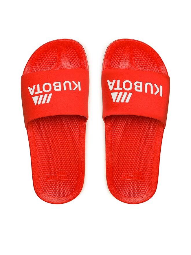 Pantoletten Kubota Basic KKBB-SS22-07-06 Rot | eschuhe.de