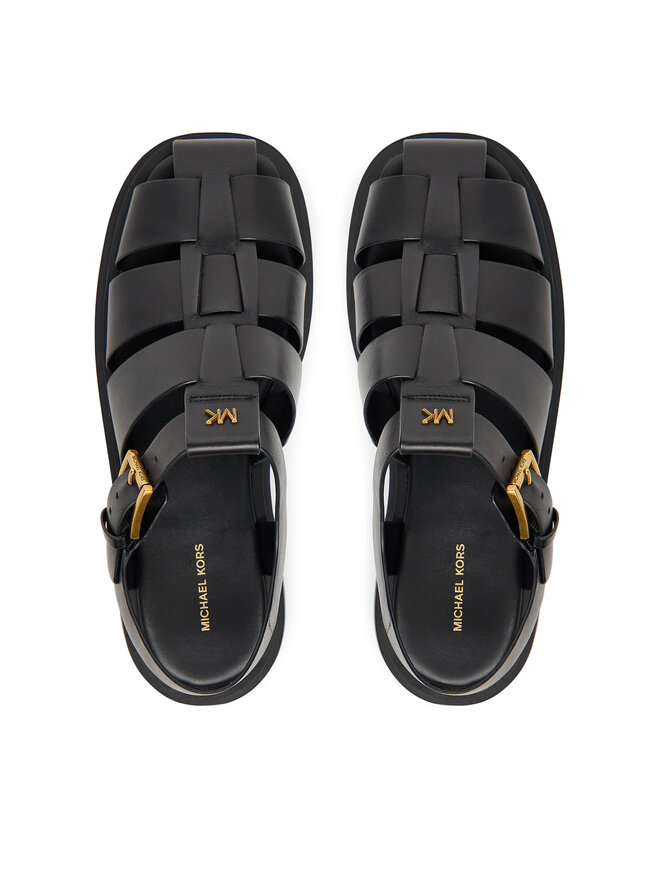 Sandały MICHAEL Michael Kors Indy 40T5IDFS3L Czarny | eobuwie.com.pl