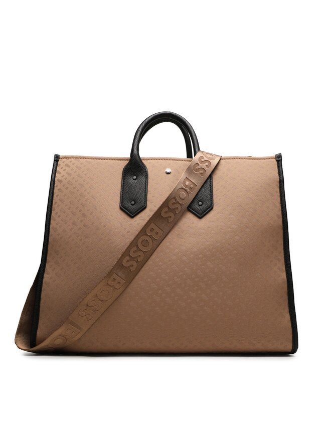 Handtasche Boss Sandy Tote-M 50499090 Beige | eschuhe.de