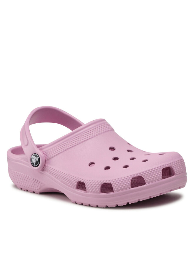 Klapki Crocs Classic Clog K 206991 Różowy | eobuwie.com.pl