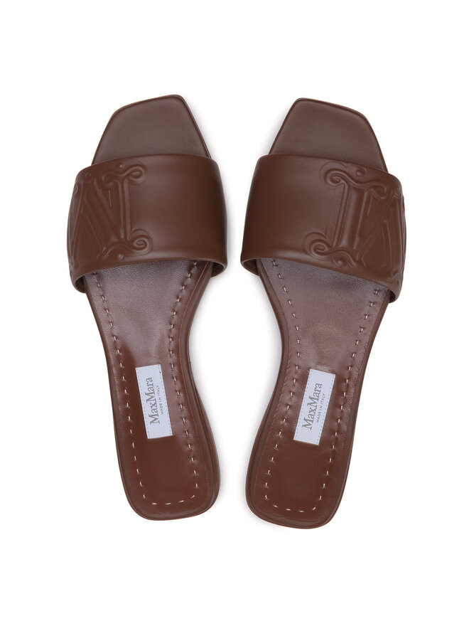 Pantoletten Max Mara Musa 45211111600 Braun | eschuhe.de