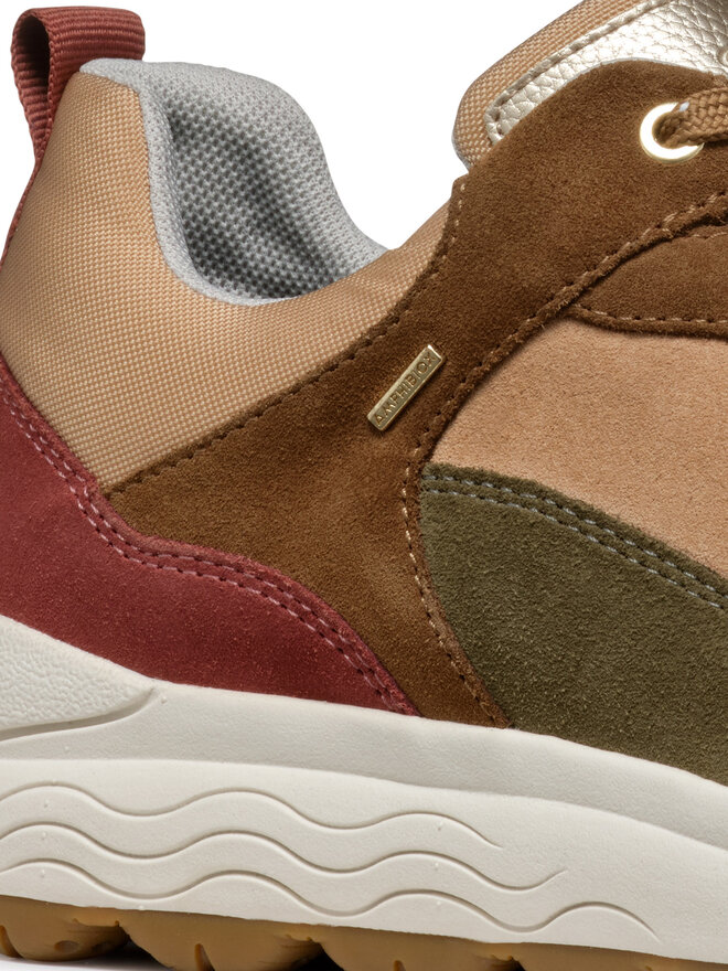 Sneakers Geox D Spherica 4X4 B Abx D3626D 00022 CB3A8 Maro | epantofi.ro