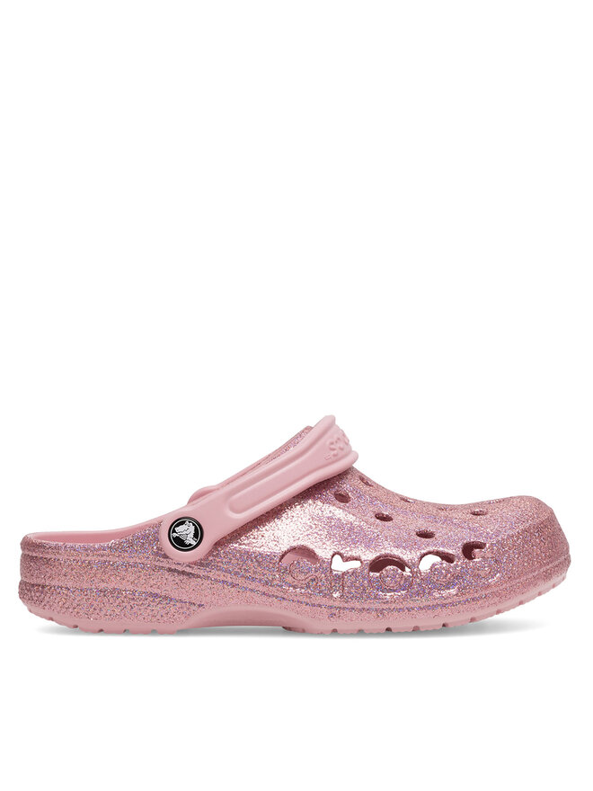Şlapi Crocs BAYA GLITTER CLOG 205925-606 Roz | epantofi.ro