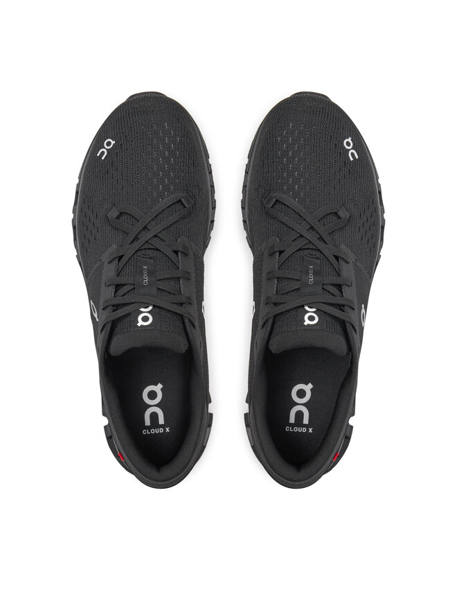 Edzőtermi cipők On Cloud X 4 3ME30040106 Fekete | ecipo.hu