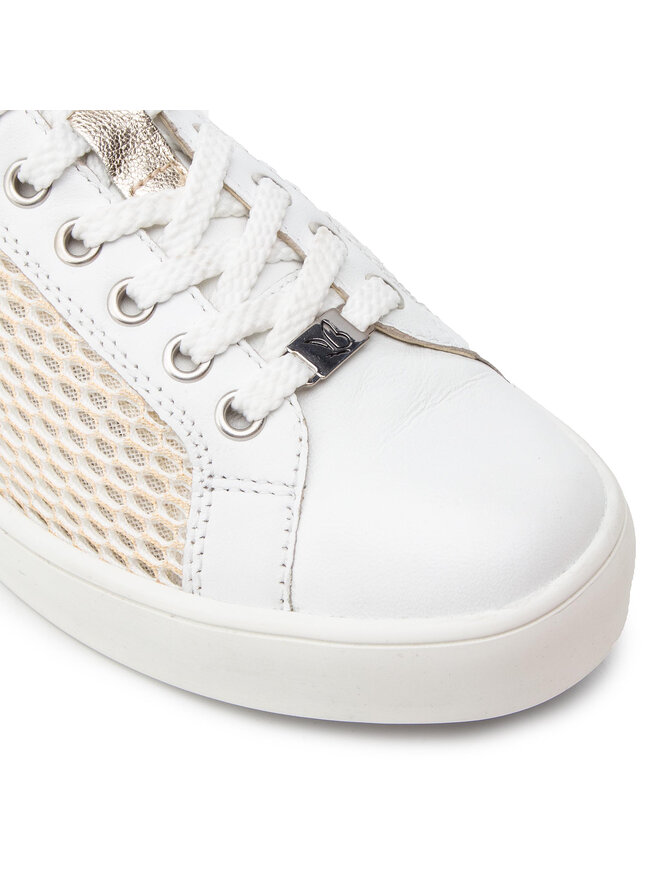 Sneakers Caprice 9-23652-22 Wgite/Goldmesh 192 | eschuhe.de