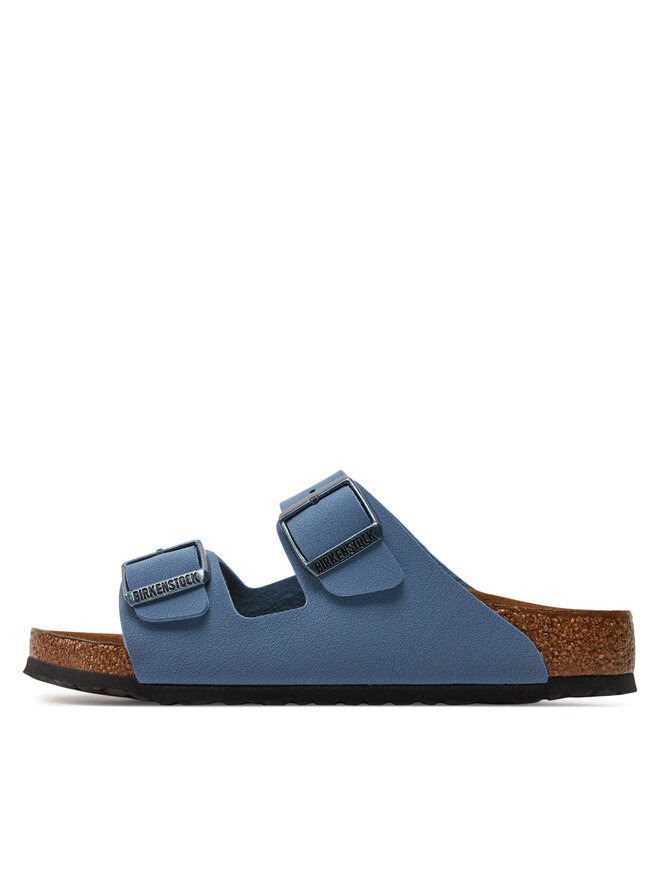Pantoletten Birkenstock Arizona Kids 1026424 Blau | eschuhe.de