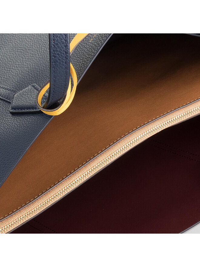 Bolso Tory Burch Perry Triple-Compartment Tote 53245 Azul marino ...