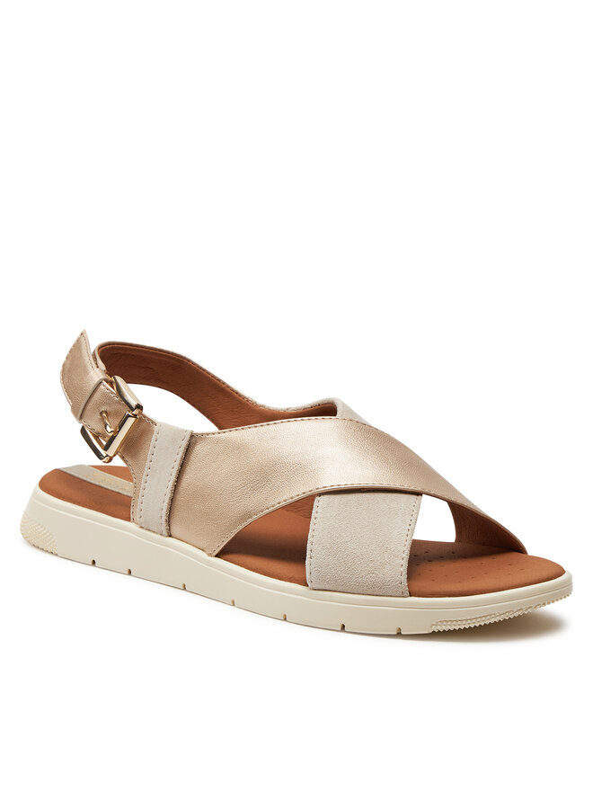 Sandalen Geox D Dandra D45NNB 0AJ22 C2L5V Goldfarben | eschuhe.de
