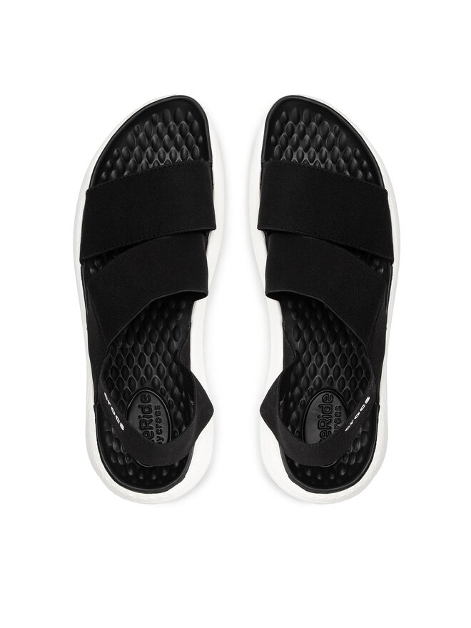 Sandalias Crocs Literide Stretch Sandal W 206081 Negro | zapatos.es