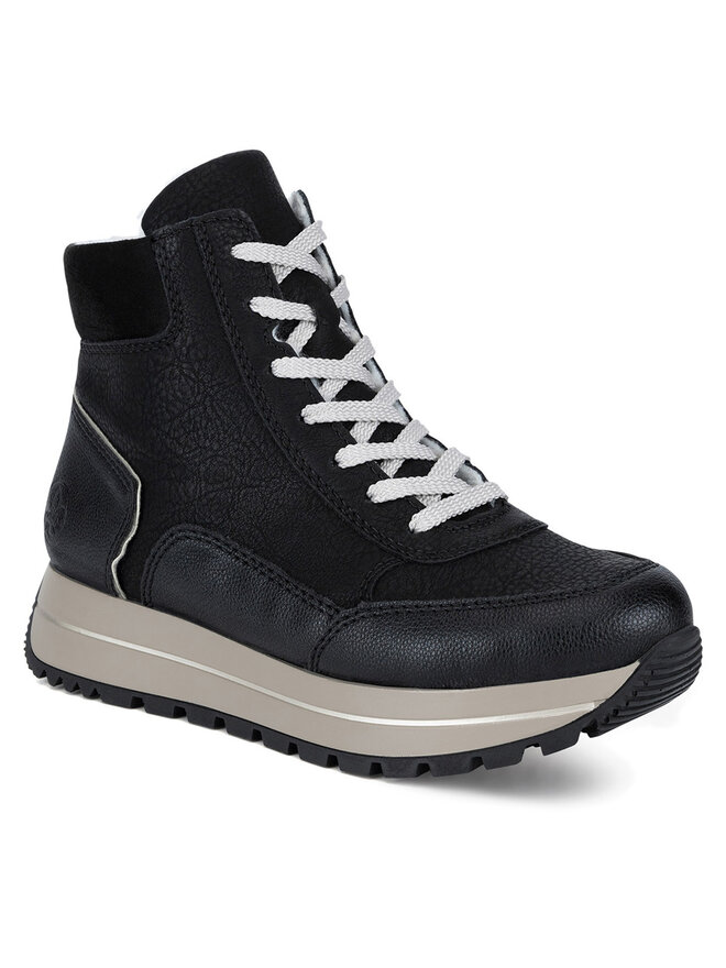 Ghete Rieker N4008-00 Negru | epantofi.ro