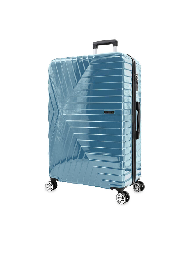 Valiză mare Semi Line T5764-3 Albastru | epantofi.ro