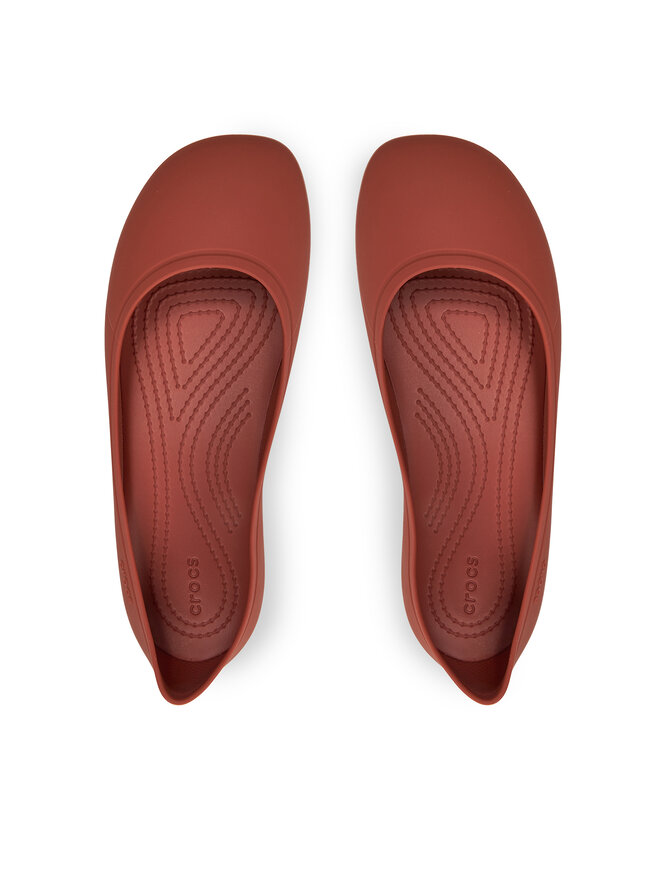 Bailarinas Crocs Brooklyn Flat W 209384 Rojo | zapatos.es
