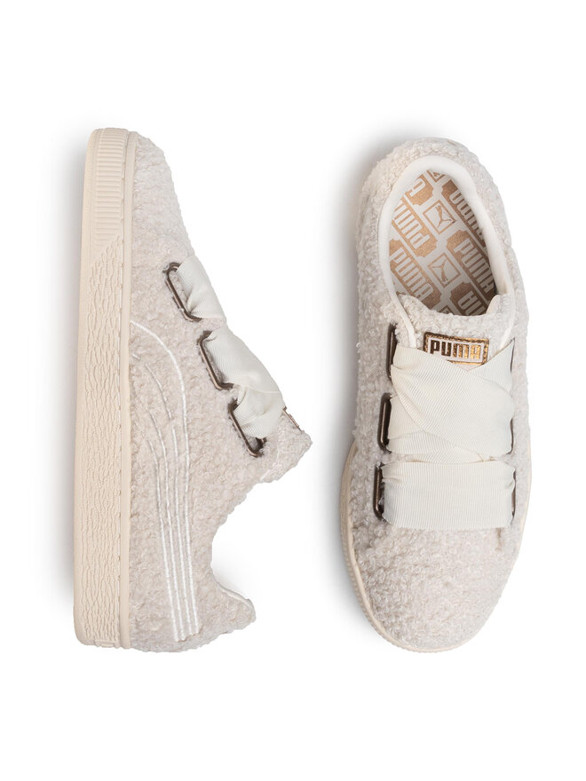 Сникърси Puma Basket Heart Teddy Wn's 367030 01 Бежов | obuvki.bg