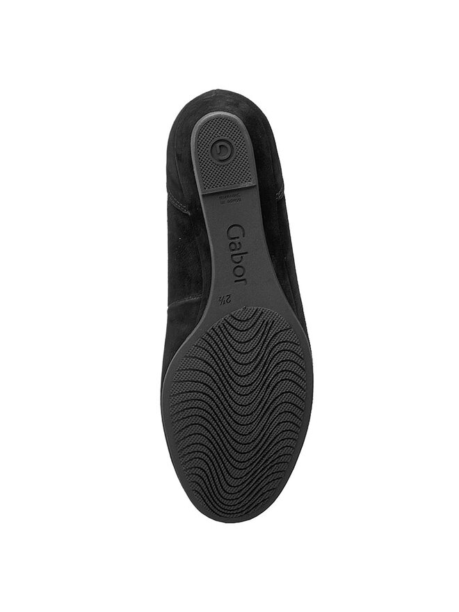 Halbschuhe Gabor 02.690.47 Schwarz | eschuhe.de