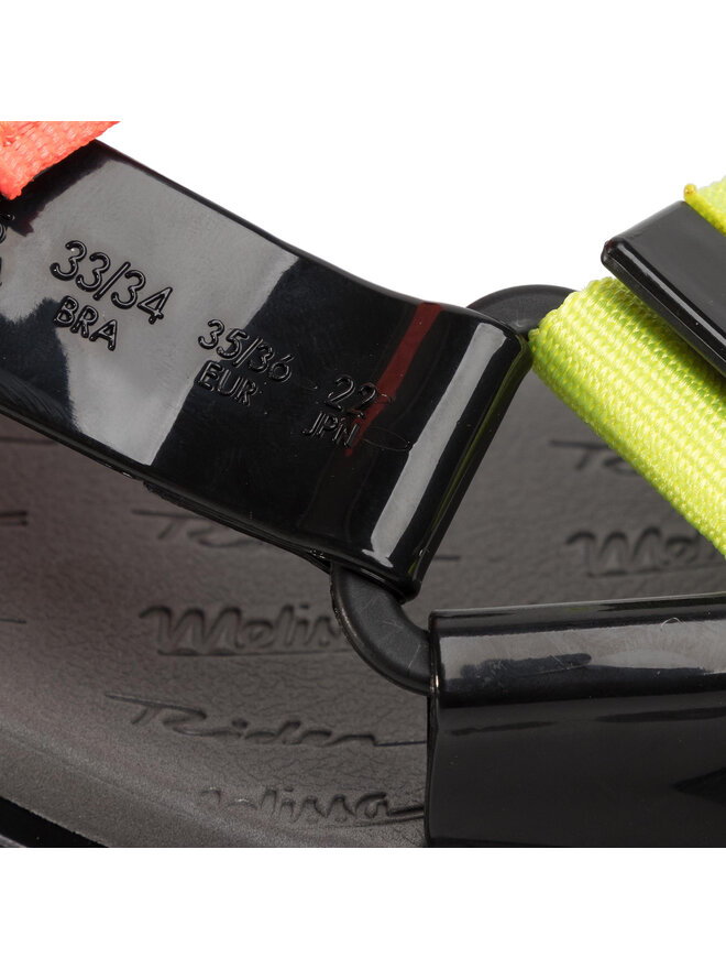 Sandalen Melissa Papete + Rider Ad 32537 Schwarz | eschuhe.de